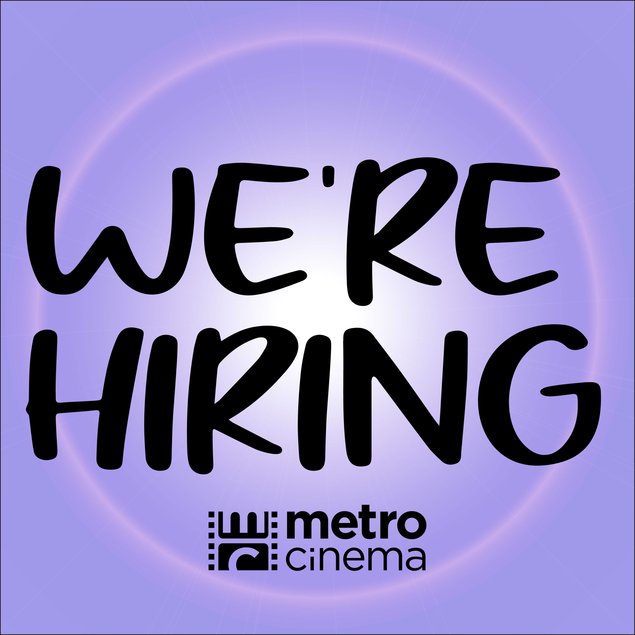 Job Posting – Projectionist/Audio-Visual Technician - Metro Cinema